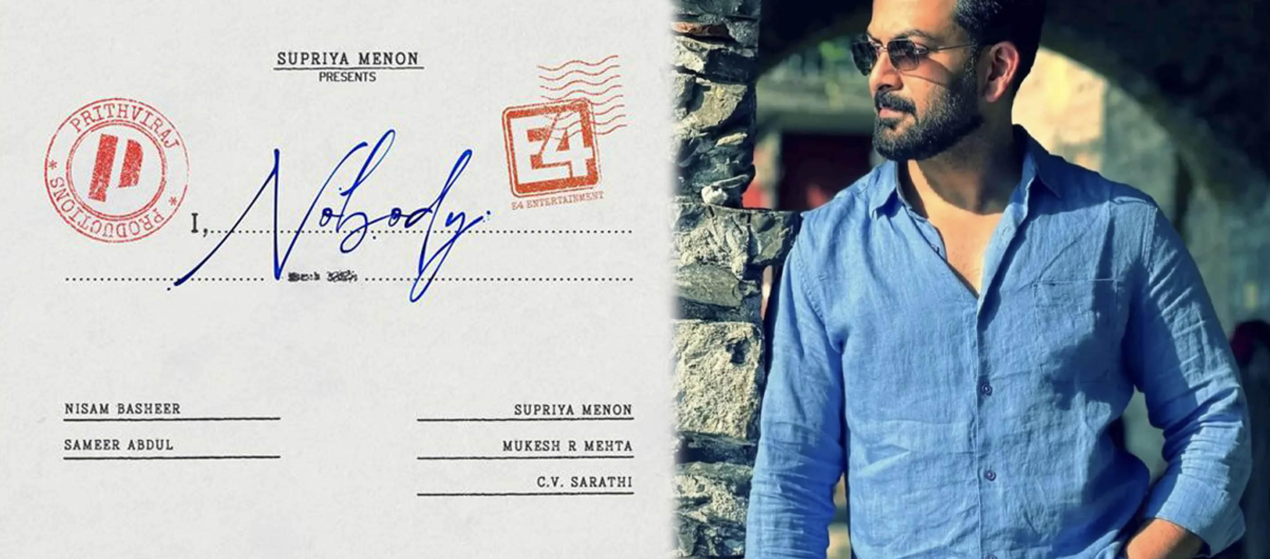 Prithviraj to Begin Shooting ‘Nobody’ After L2: Empuraan